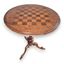 Antique Burr Walnut Chess Table Victorian Edwardian Games Occasional ...