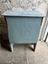 Edwardian Small Pine Bookcase In Distressed Blue Paint | Vinterior