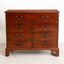 Georgian Chest Of Drawers In Mahogany With Bracket Feet C.1830 | Vinterior