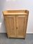 A Mint Clean Shallow Victorian Pine 4 Drawer Cupboard To Wax/Paint ...