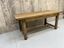 193cm Oak Farmhouse Refectory Monastery Dining Table | Vinterior