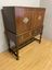 Solid Oak Jacobean Style Side Cabinet Circa 1920 | Vinterior