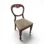 Antique Victorian Mahogany Balloon Back Chair Dining Hall Bedroom Chair ...