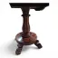 Victorian Mahogany Turnover Top Card Table Antique Console Tea Table ...