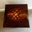 Antique Edwardian Mahogany Revolving Bookcase Table Marquetry Dark ...
