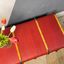 Vintage 1920s Red Trunk Chest Coffee Table Travel Storage Box | Vinterior