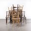 1940's Mixed Light Bentwood Debrecen Spindle Back Dining Chairs | Vinterior