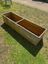 Reclaimed Galvanised Trough Large Planter / Raised Flower Bed Plant ...