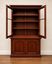 Fine William IV Flame Mahogany Library Bookcase With Fitted Cabinet, C ...