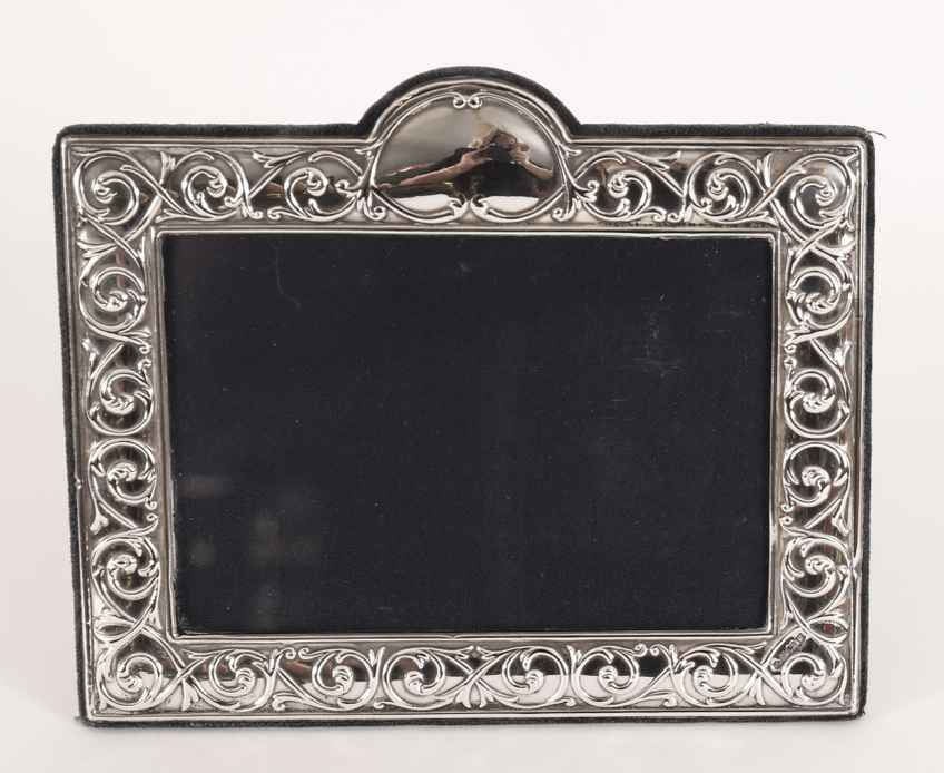 antique sterling silver frames