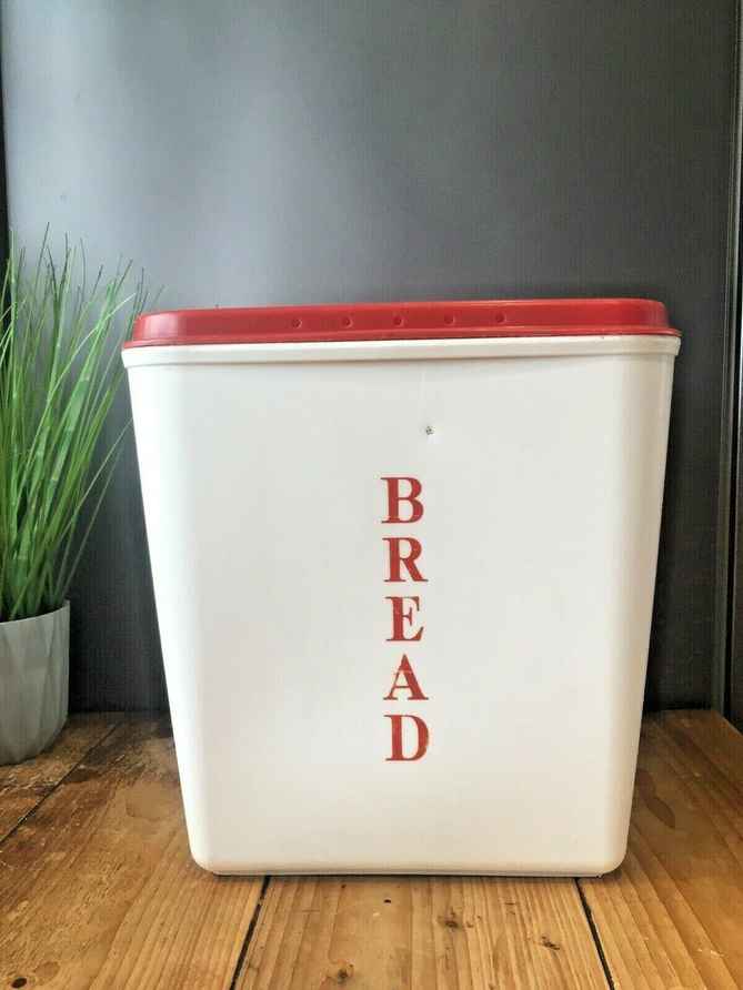 old fashioned bread bin